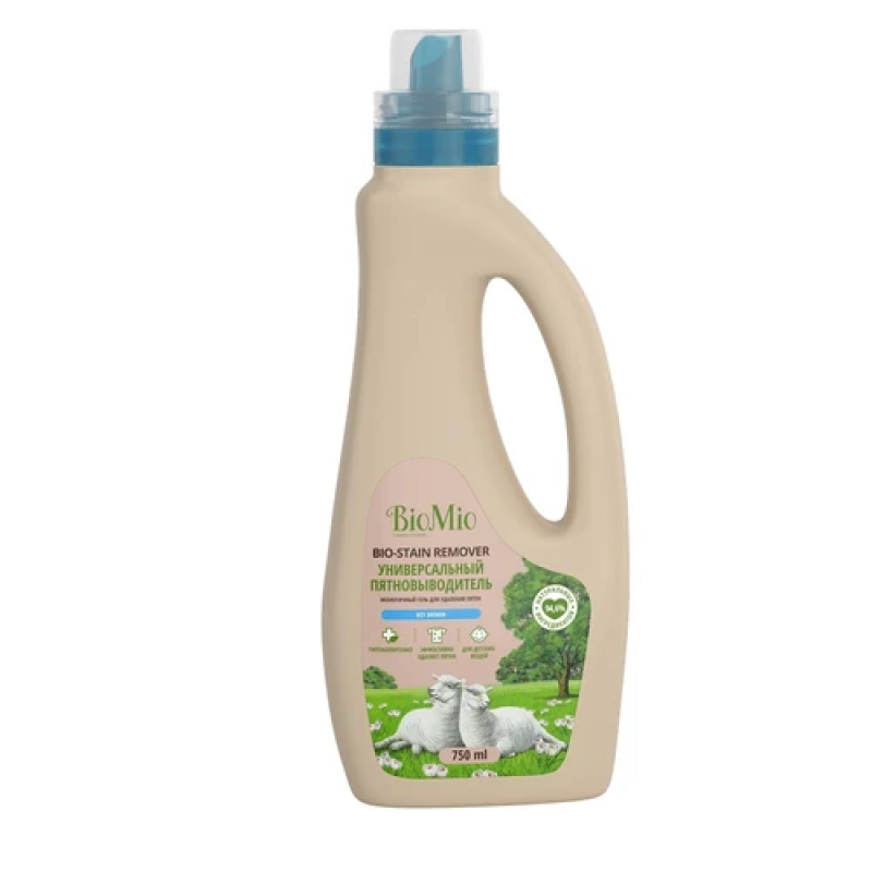 BioMio Пятновыводитель для стирки универсальный, экологичный, 750 мл ...
